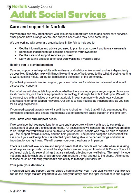 Health Information Leaflet Service