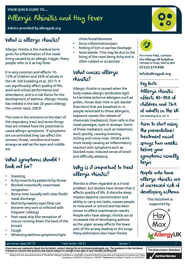 Health Information Leaflet Service
